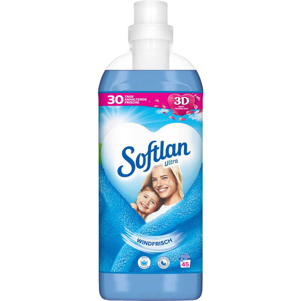 Softlan Ultra Windfrisch textilöblítő 45 mosáshoz (1000 ml) - eMAG.hu