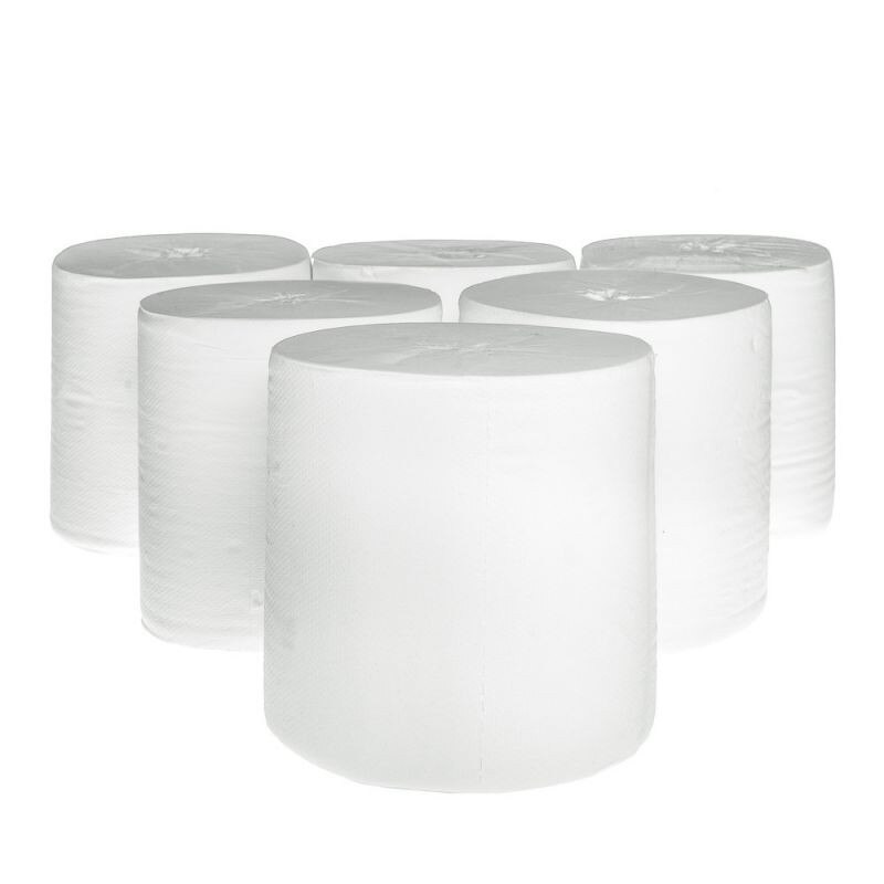 Set prosoape de hartie, 6 role, 2 straturi, 66 m 300 foi - eMAG.ro