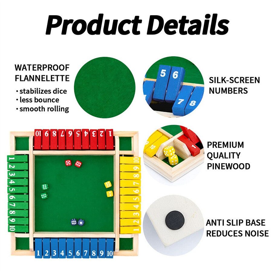 Joc tabla de sah, Lemn, Multicolor - eMAG.ro