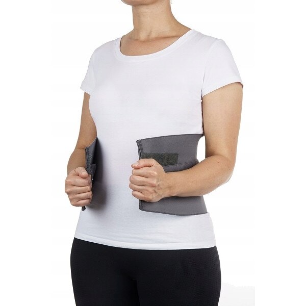 Corset spate, Tynor, Textil, Gri, M - eMAG.ro