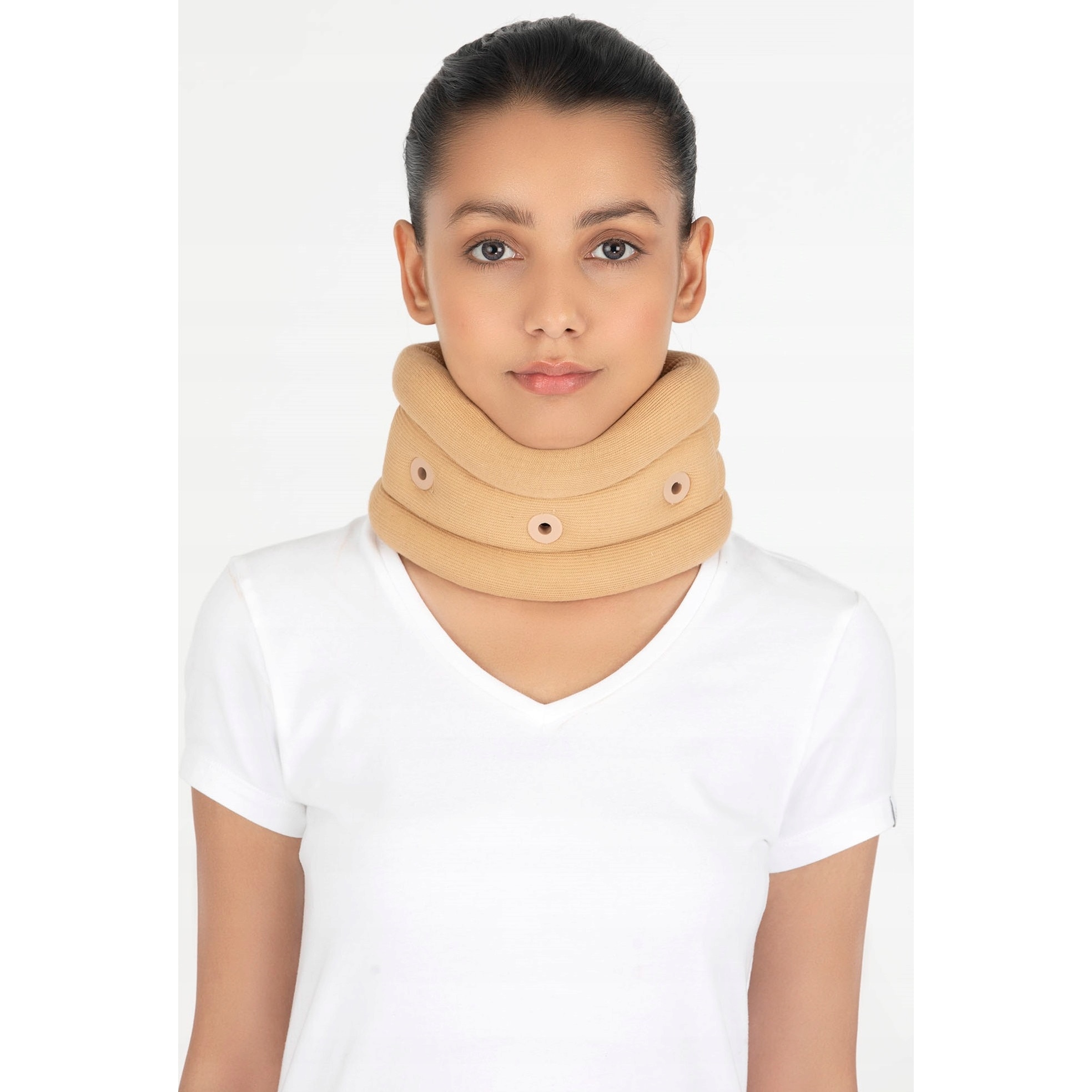 Guler cervical, Neo Life, Poliester, Maro, M - eMAG.ro