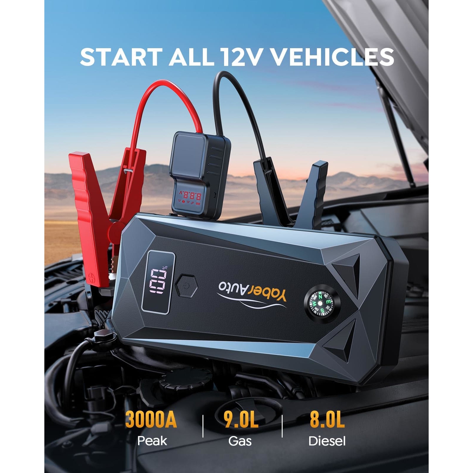 Starter Auto, YaberAuto, Robot de pornire, Jump Starter, Power bank ...