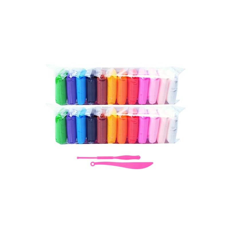 Set plastilina NEXTLY, usor de modelat, nelipicioasa, accesorii pentru ...
