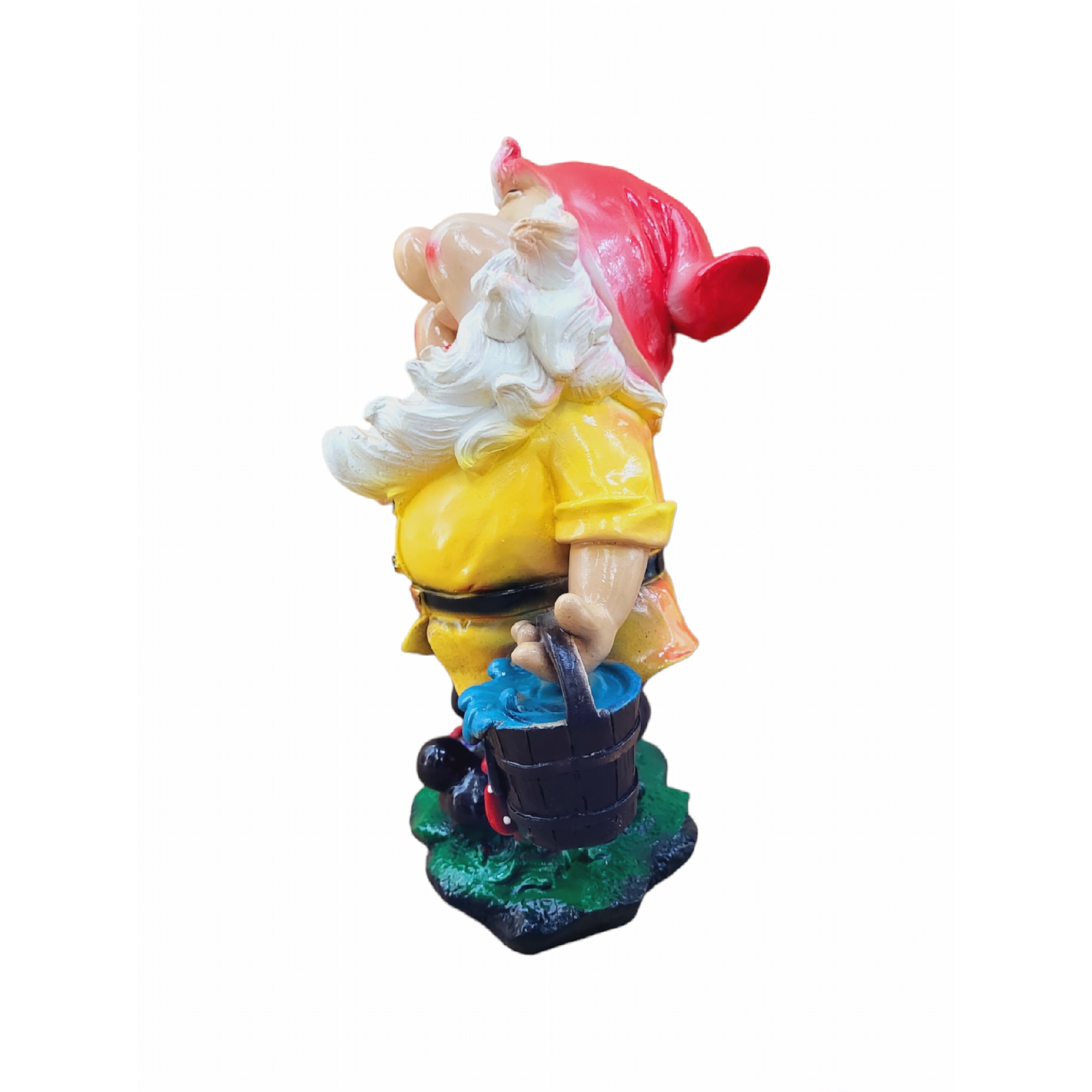 Figurina de gradina pitic cu galeatasi lopata, h32cm - eMAG.ro