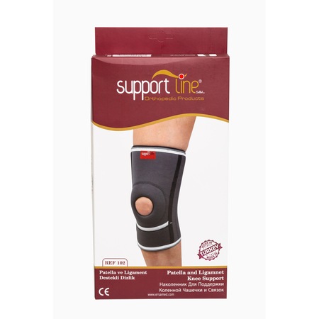 Genunchiera scurta suport rotula si ligamente, marimea S, Support Line ...