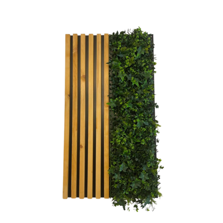 Cuier cu riflaje Mobleto®, Iarba Artificiala, MDF, 100x55CM, Riflaj din ...