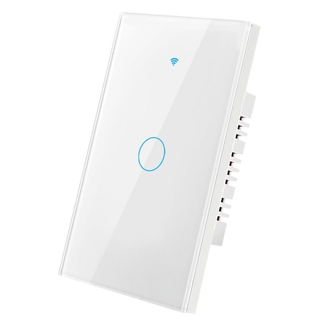 Comutator tactil WiFi inteligent, 1 canale, compatibil cu Alexa, Google ...
