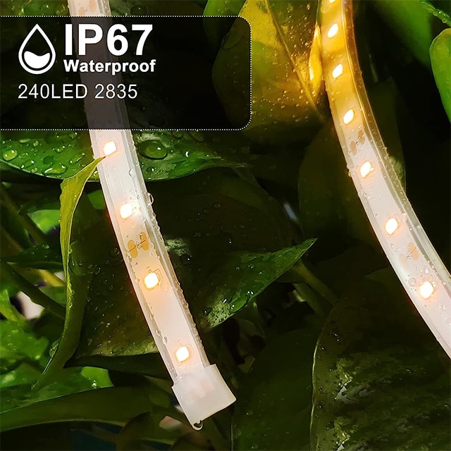 Banda Led cu Incarcare Solara, Panou Solar, Lumina RGB Multicolor ...