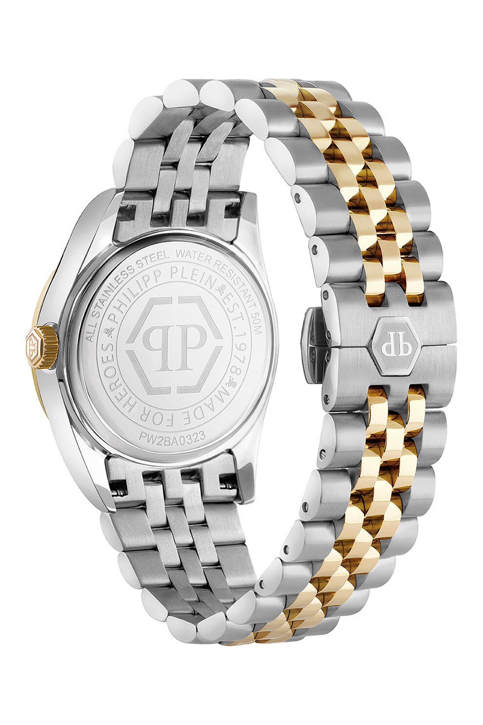 Philipp Plein, Ceas cu trei indici, Argintiu, Auriu - eMAG.ro