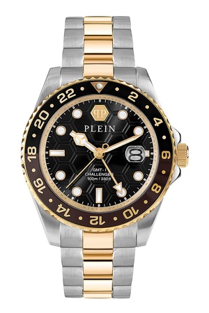 Philipp Plein, Ceas quartz din otel inoxidabil, Argintiu, Auriu - eMAG.ro