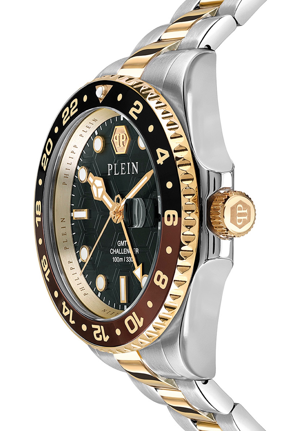 Philipp Plein, Ceas quartz din otel inoxidabil, Argintiu, Auriu - eMAG.ro