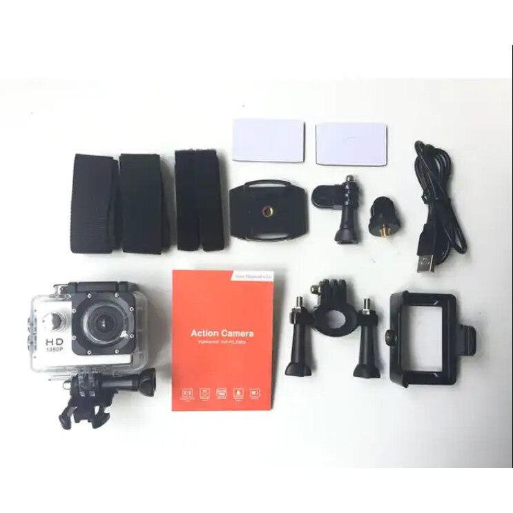 Camera de actiune Wifi 4k/1080p, subacvatica cu cutie acrilica OMC ...