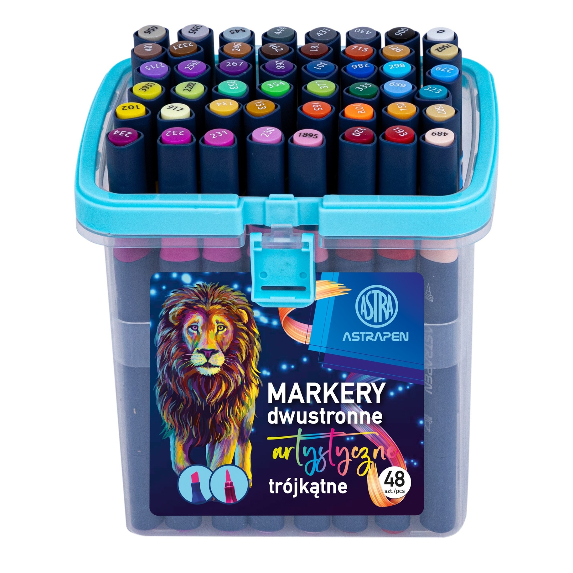 Set 48 carioci, ASTRA, Multicolor - eMAG.ro