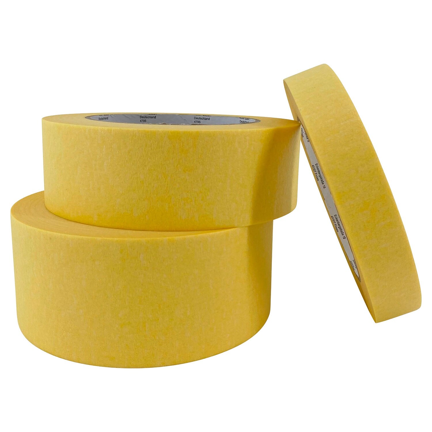 Set 3 bucati banda de mascare Deco Craft, lungime 50 m, latime 18, 38 ...