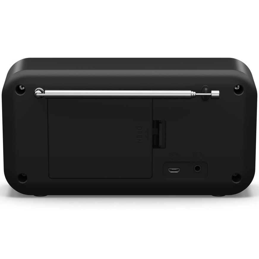 Radio portabil digital Sharp Tokyo, DAB+, FM RDS, Bluetooth, Negru ...