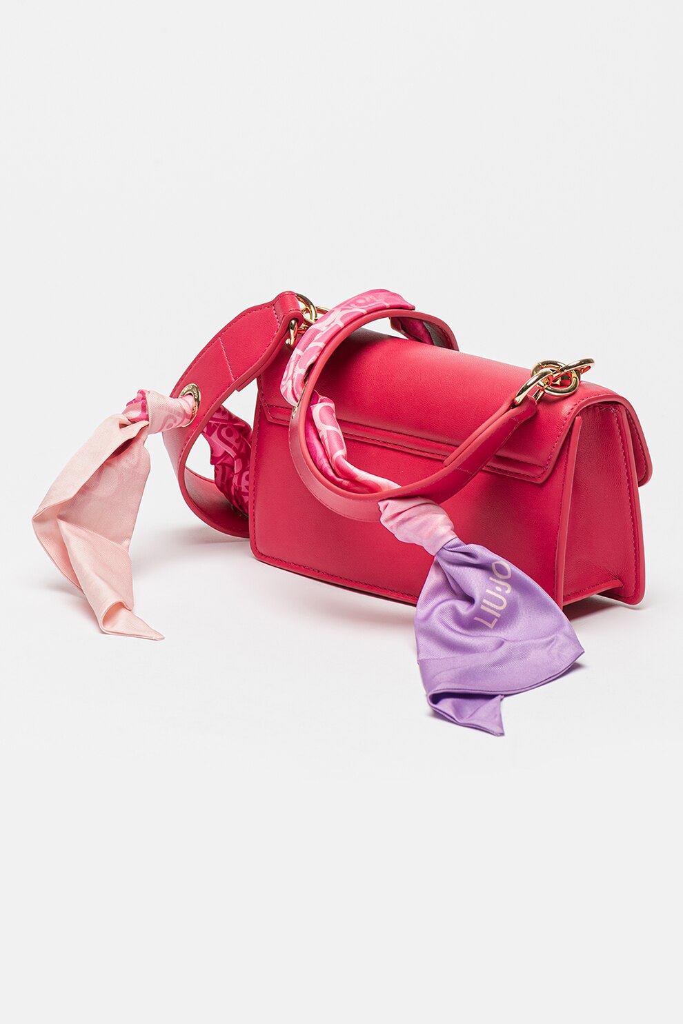 Liu Jo, Geanta crossbody de piele ecologica, Fucsia - eMAG.ro