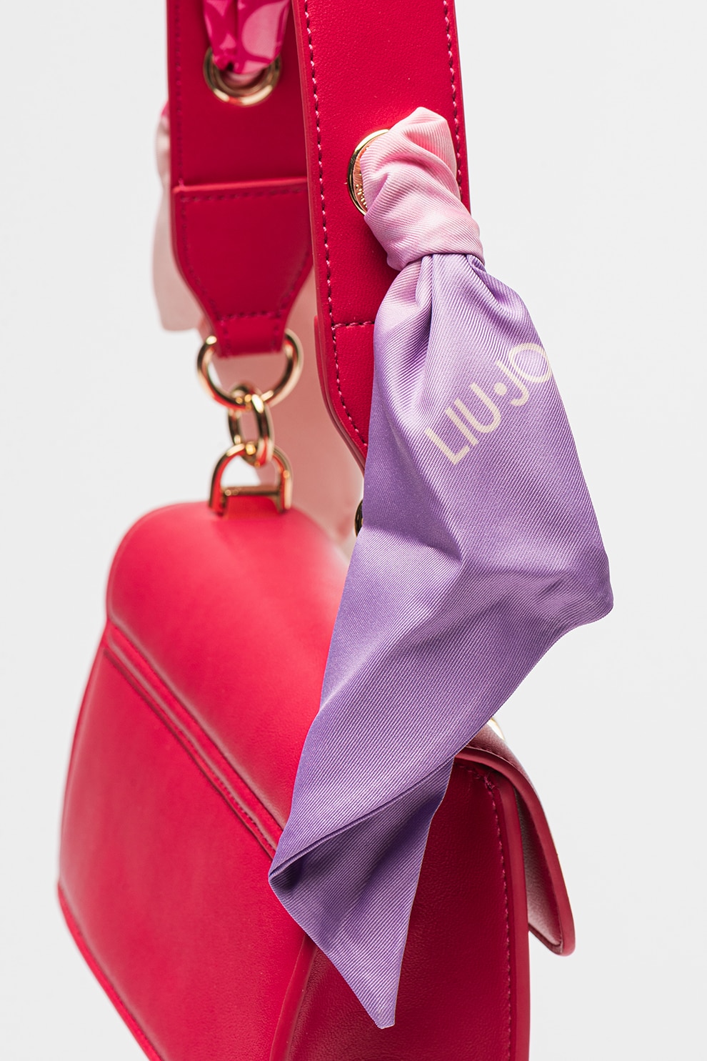 Liu Jo, Geanta crossbody de piele ecologica, Fucsia - eMAG.ro