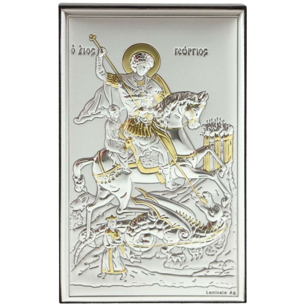 Iconita Sfantul Gheorghe 11cm - eMAG.ro