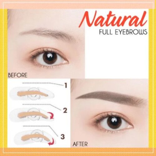 Stampila reglabila pentru sprancene Perfect Eyebrow, Browlux - Maro ...