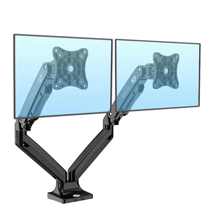 Suport monitoare, Zeno, VESA 75x75 mm, Negru - eMAG.ro