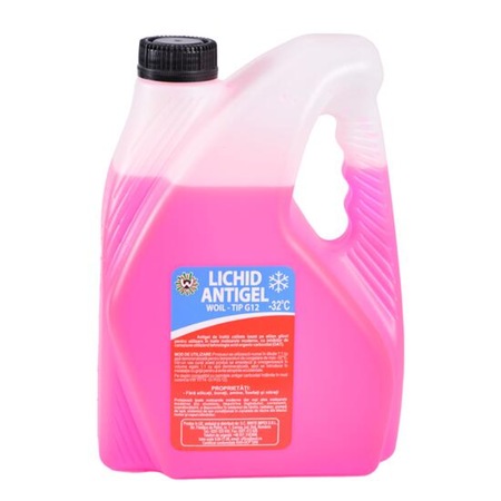 Lichid antigel concentrat woil 3 l rosu - eMAG.ro