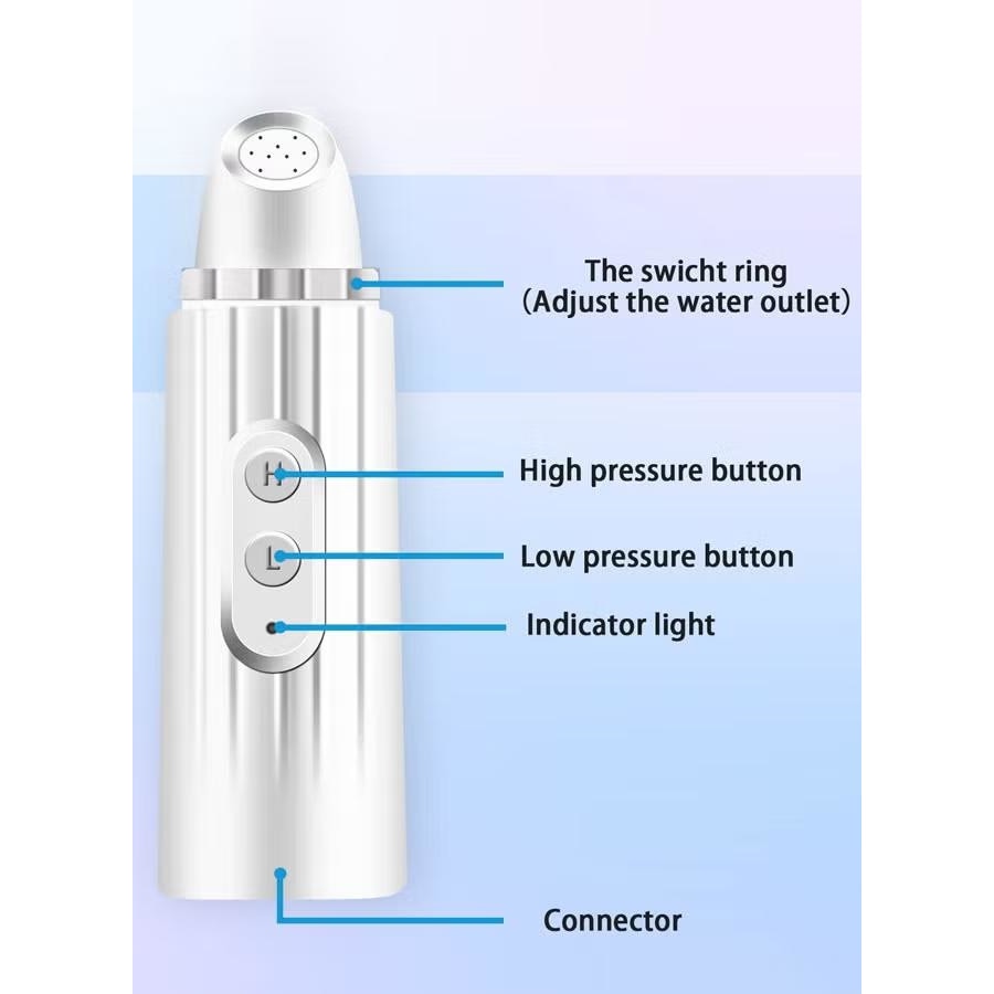 Pulverizator portabil pentru bideu de calatorie, WALALLA, Alb - eMAG.ro