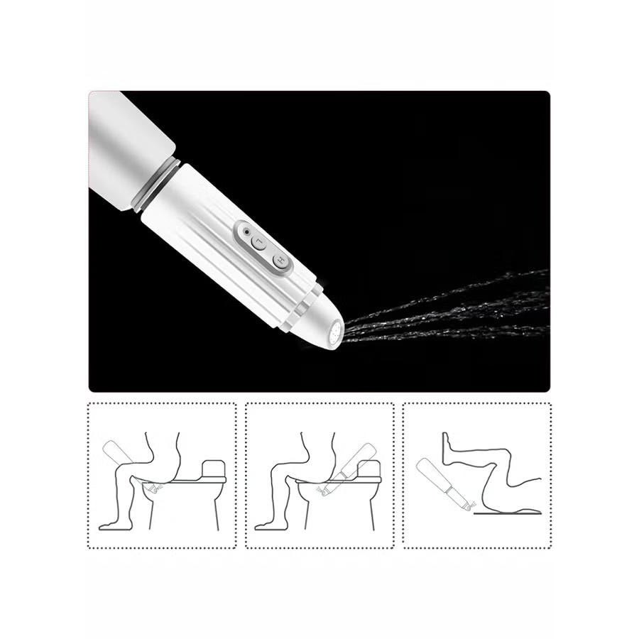 Pulverizator portabil pentru bideu de calatorie, WALALLA, Alb - eMAG.ro