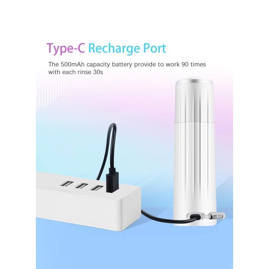 Pulverizator portabil pentru bideu de calatorie, WALALLA, Alb - eMAG.ro