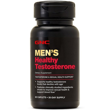 GNC Men's Healthy Testosterone, Formula pentru Nivel Optim si Sanatos ...