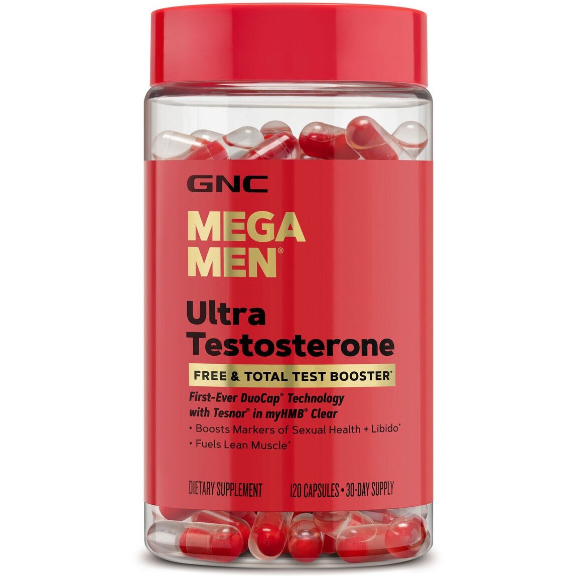 GNC Mega Men® Ultra Testosterone, Formula Avansata pentru Cresterea ...