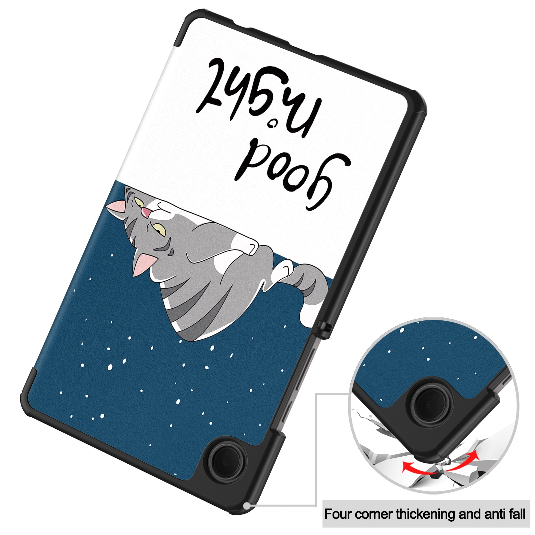 Husa protectie tableta, Piele ecologica, Compatibila cu Samsung Galaxy ...