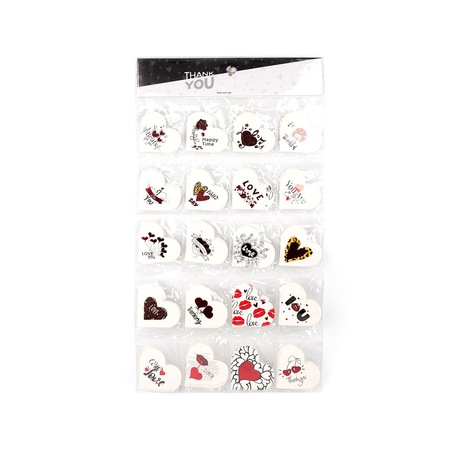 Mini felicitari inima modele LOVE3 - set 140 buc - eMAG.ro