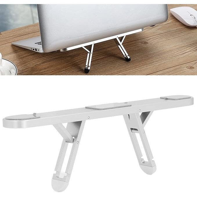 Suport Auto-Adeziv Universal pentru Notebook/Laptop, Reglabil - Enz ...