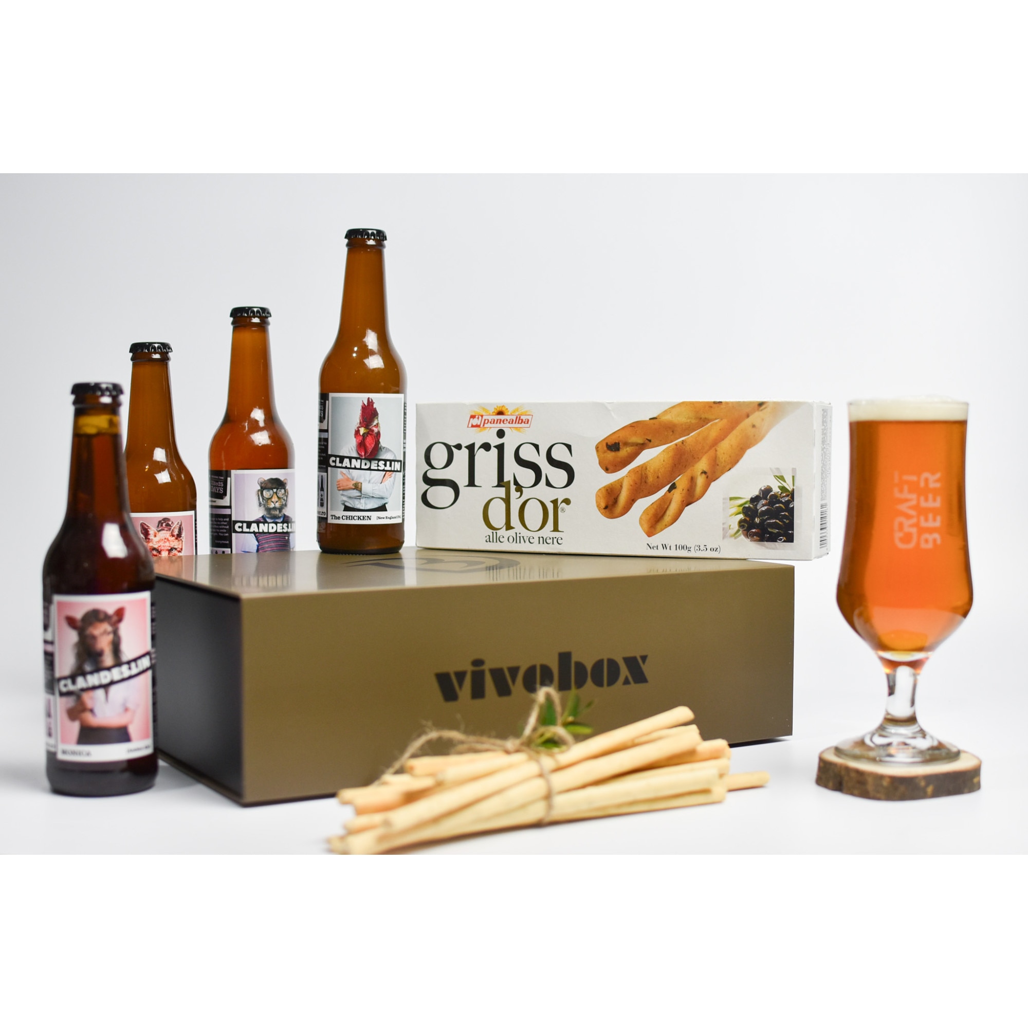 Pachet cadou degustare beri artizanale romanesti CLANDESTIN - eMAG.ro