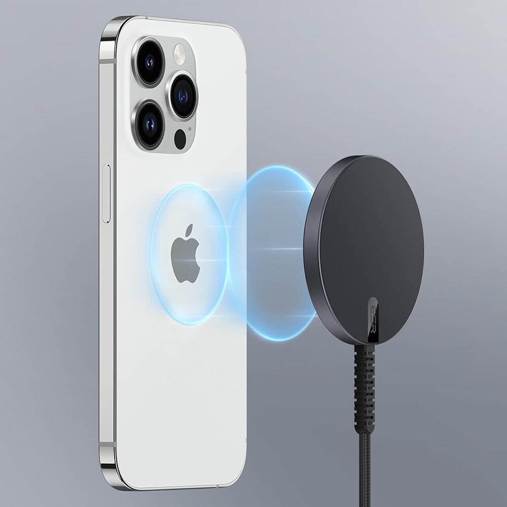 Incarcator Wireless MagSafe (set 2) - ESR HaloLock (2C562) - Black ...