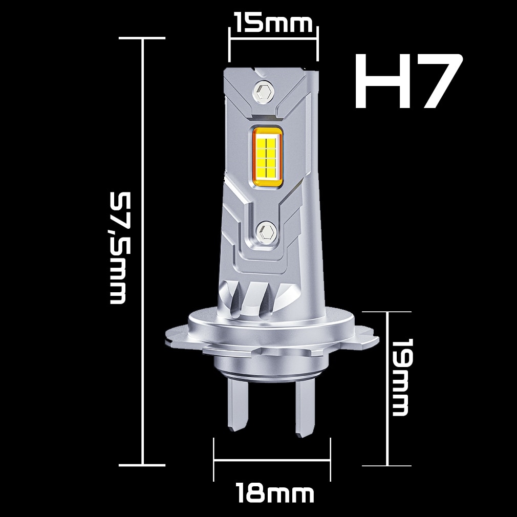 Bec LED H7, Sklepledy, Alb, 5500K - eMAG.ro