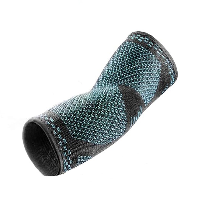 Bandaj de compresie pentru cot, Negru, L - eMAG.ro