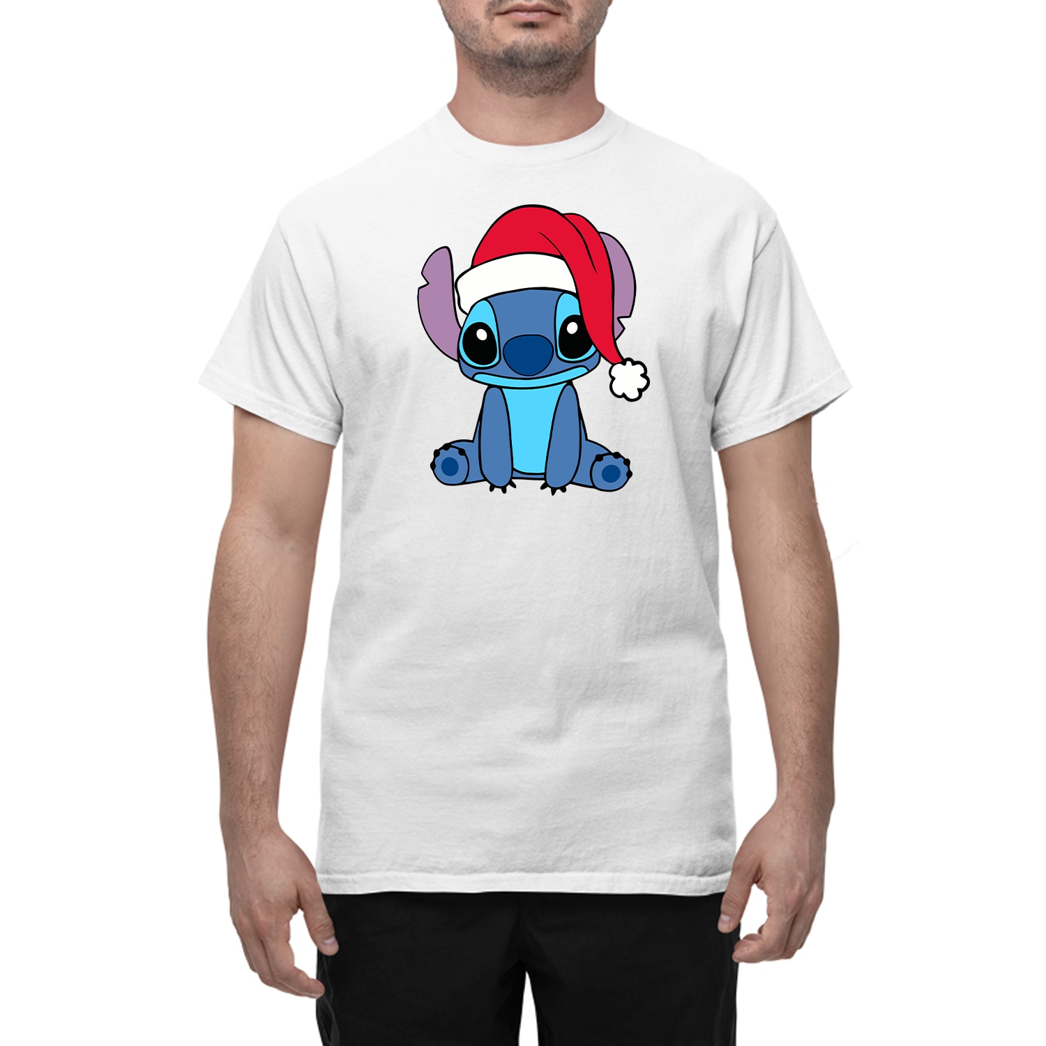 Tricou personalizat pentru barbati cu imprimeu, Lilo si Stitch - Editie ...