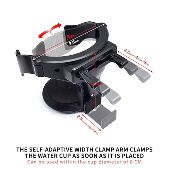 Set 2 Suport Auto pentru pahar cafea, doza suc, apa, Negru - eMAG.ro
