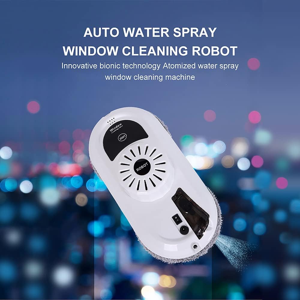 Robot de curatare geamuri, Mmgoqqt, Alb/Negru - eMAG.ro