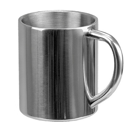 Cana din inox, 240 ml Argintiu - eMAG.ro