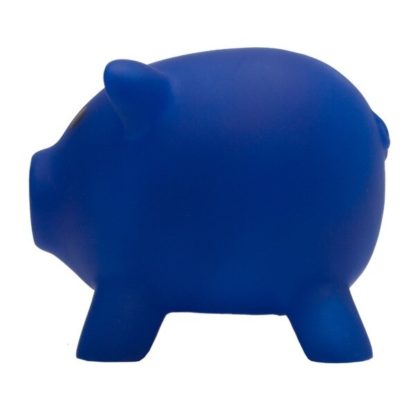 Pusculita, Plastic, Model porcusor, Albastru - eMAG.ro