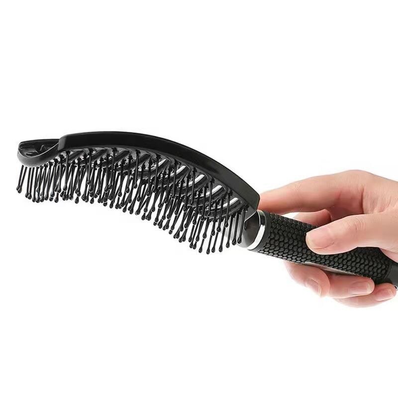 Perie de par din peri de mistret, Hedo, 25x7.5 cm, Negru - eMAG.ro
