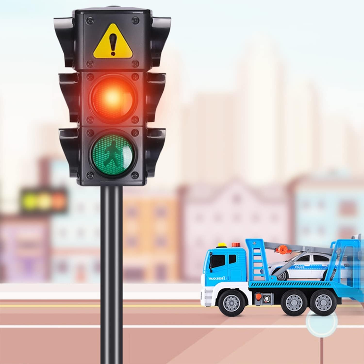 Jucarie semafor, Model Trafic Light, 75 cm - eMAG.ro