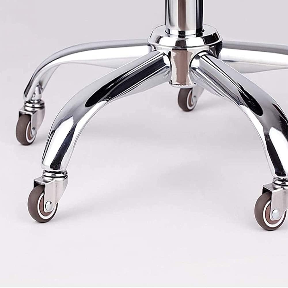 Set 4 roti rotative potrivite pentru mobila, ComResi, Cauciuc, Maro ...