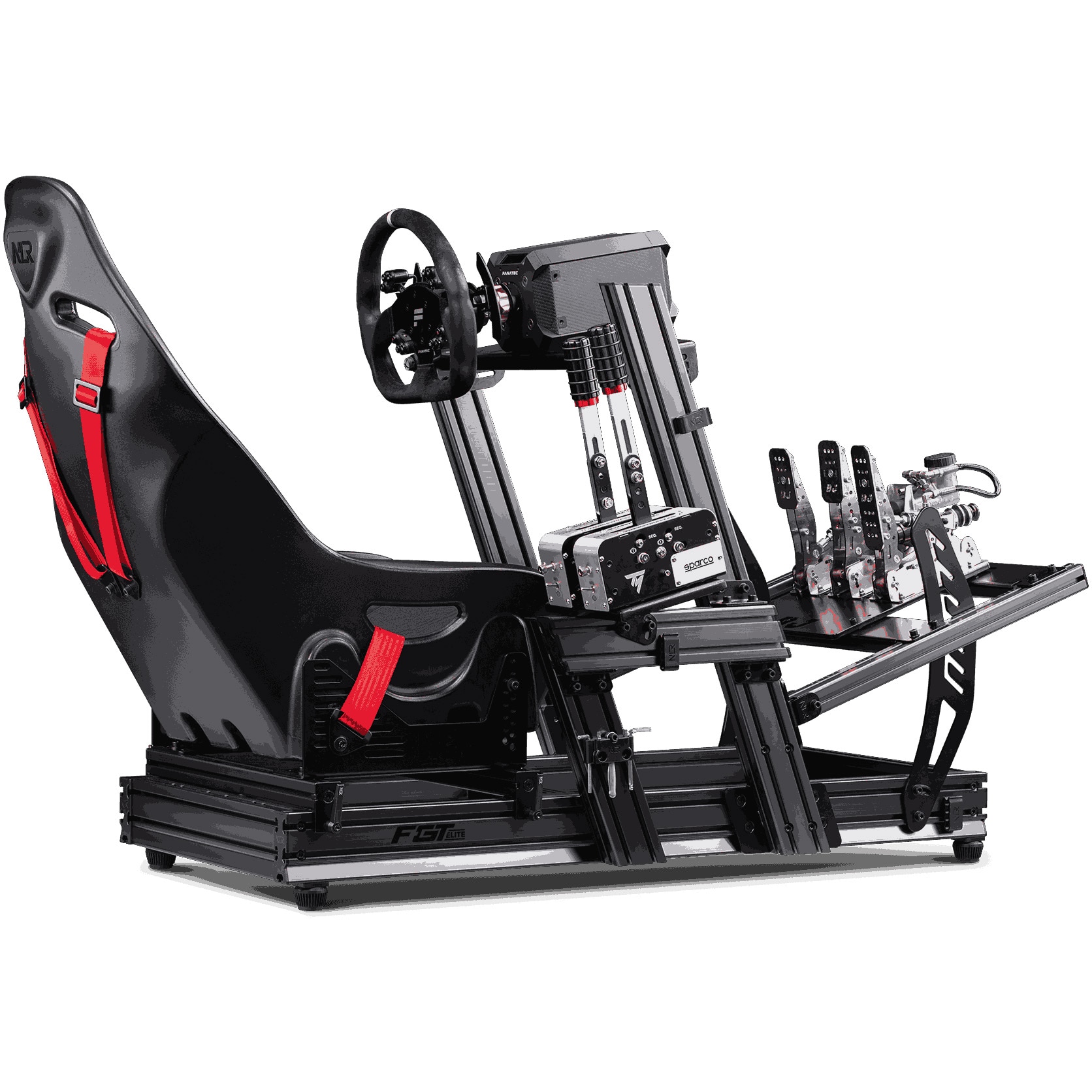 Cockpit Racing Simulator Next Level Racing F-GT Elite Wheel Plate ...