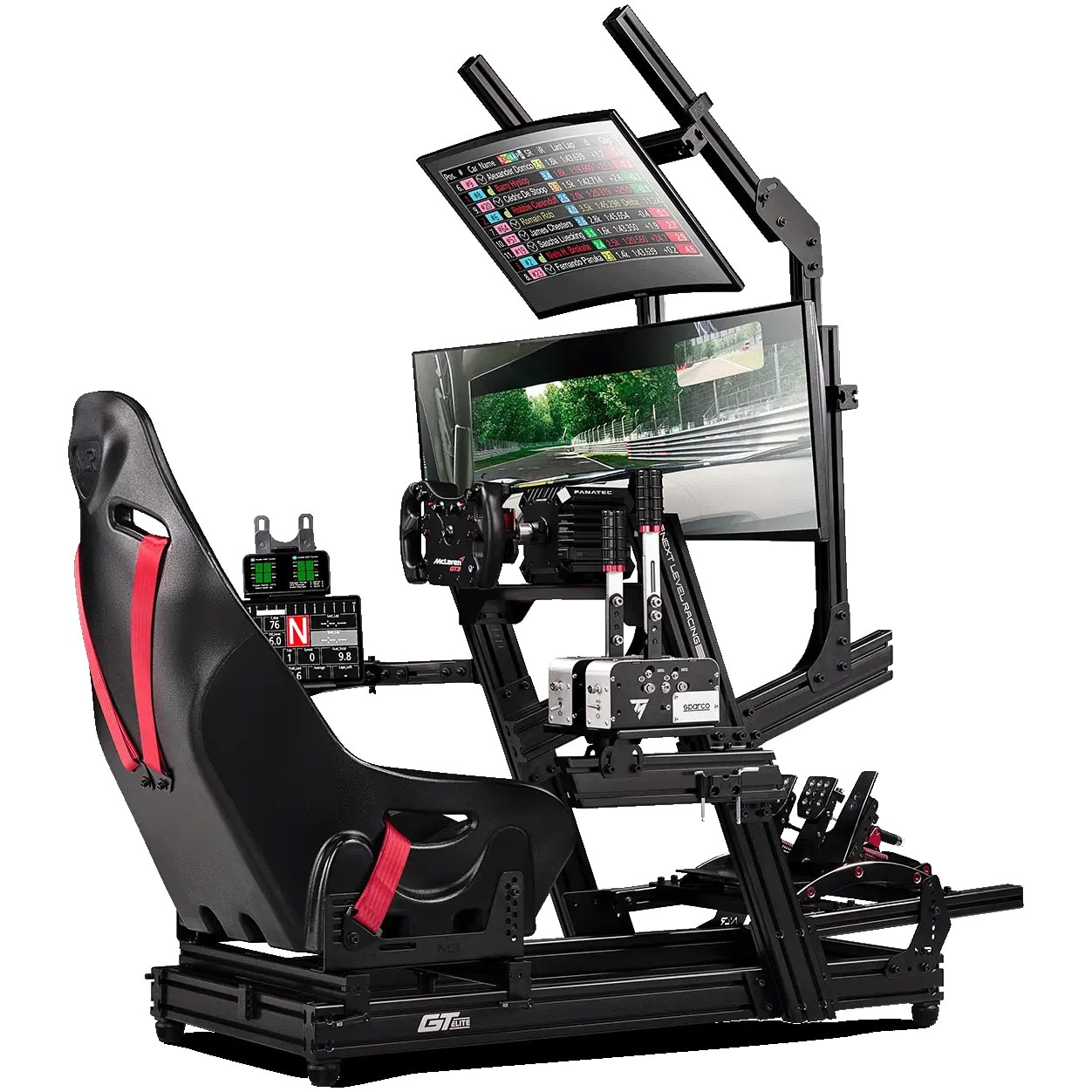 Cockpit Racing Simulator Next Level Racing GT Elite Wheel Plate Edition ...
