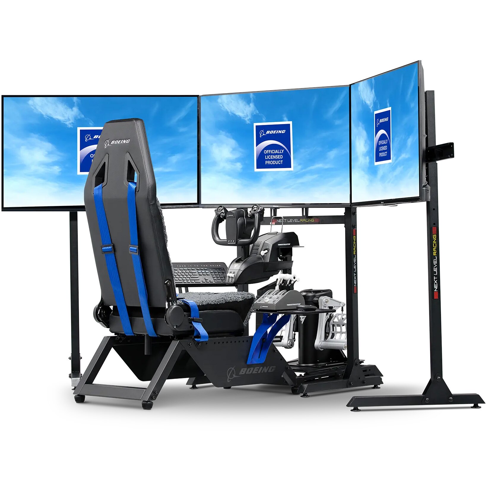 Cockpit Next Level Racing Boeing Flight Simulator: Commercial - eMAG.bg