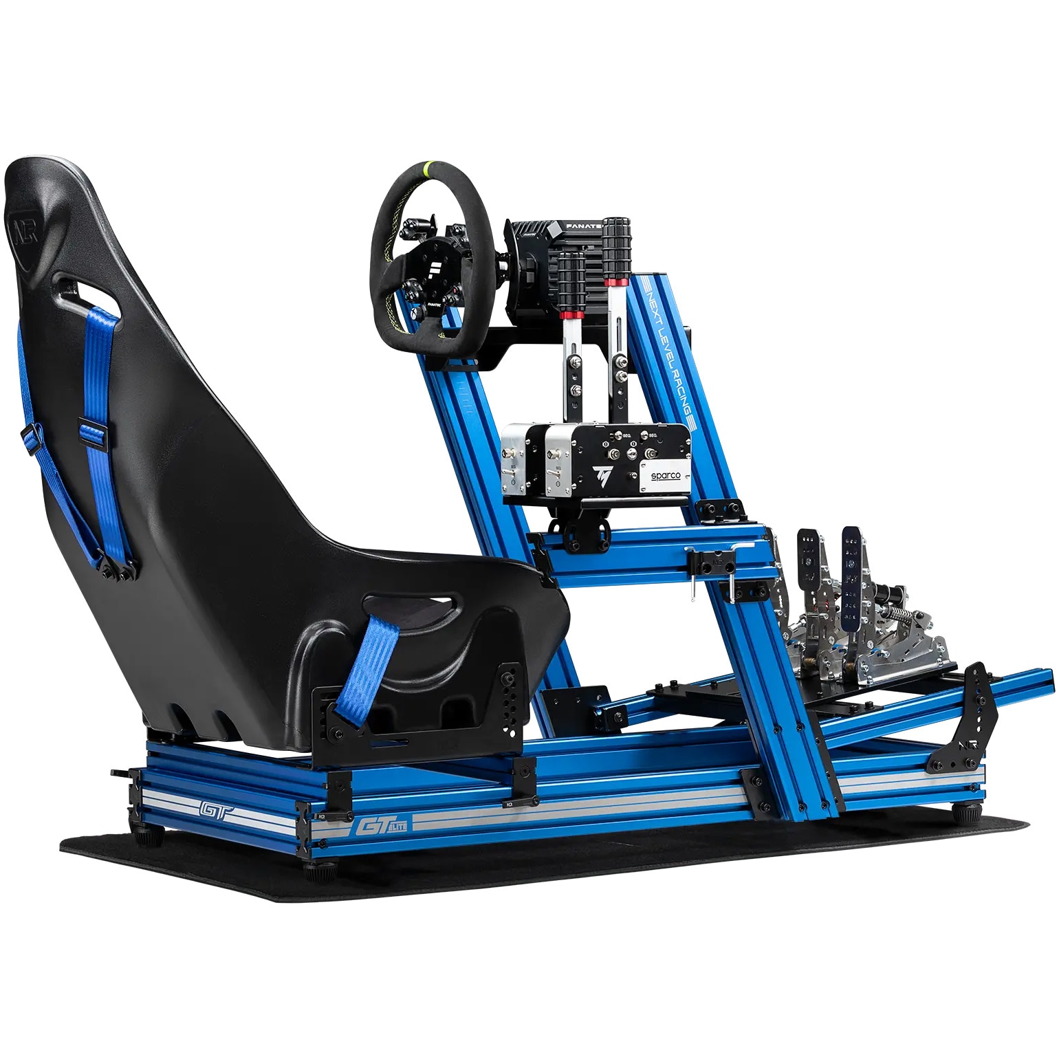 Cockpit Racing Simulator Next Level Racing GT ELITE FORD Wheel Plate ...