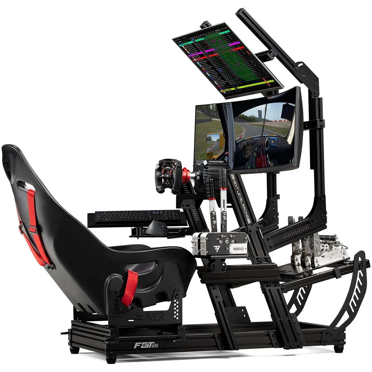 Cockpit Racing Simulator Next Level Racing FGT Elite Lite Wheel Plate ...